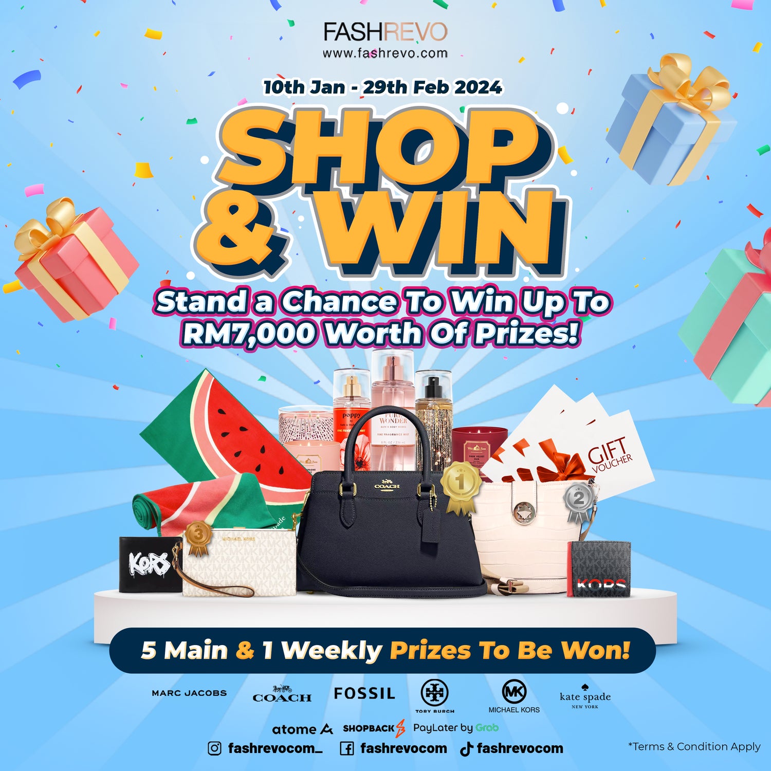 Congratulations to our weekly winners - Shop & Win Campaign Jan 2024 ...