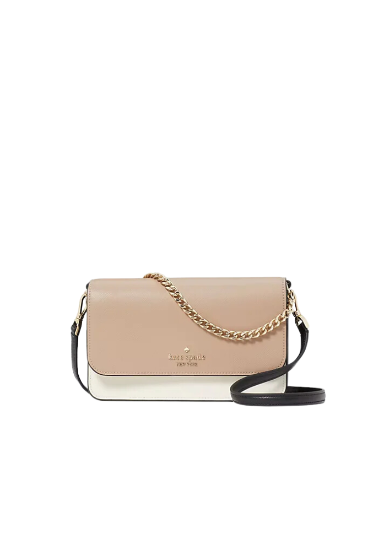 Kate Spade Madison Small Flap Crossbody Bag In Toasted KC517 – Fashrevo