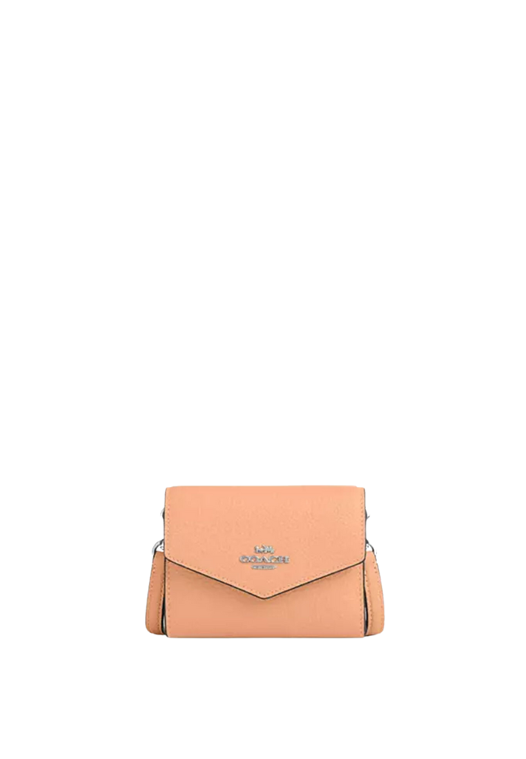 Coach Mini Envelope Wallet With Strap In Faded Blush CU170 – Fashrevo