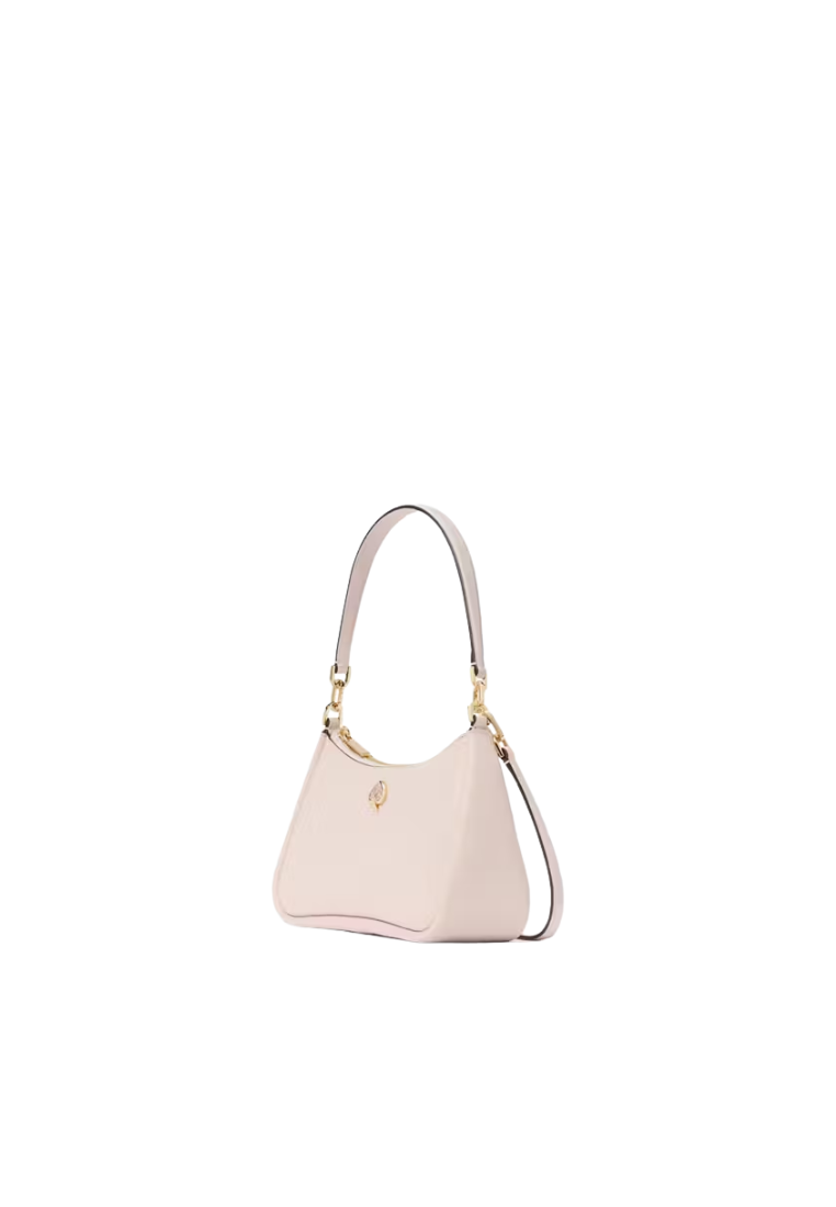Kate Spade Kayla Embellished Spade Convertible Shoulder Bag In Powder ...